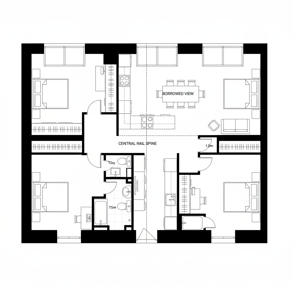 900 Sq Ft 3 Bedroom Floor Plans That Stop Rooms Feeling Cramped