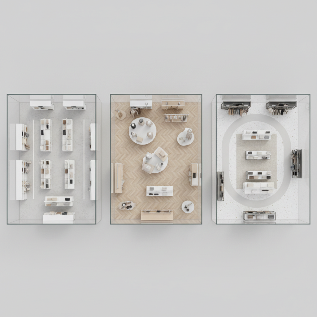 Store Feels Crowded? Pick the Right Retail Floor Plan Layout