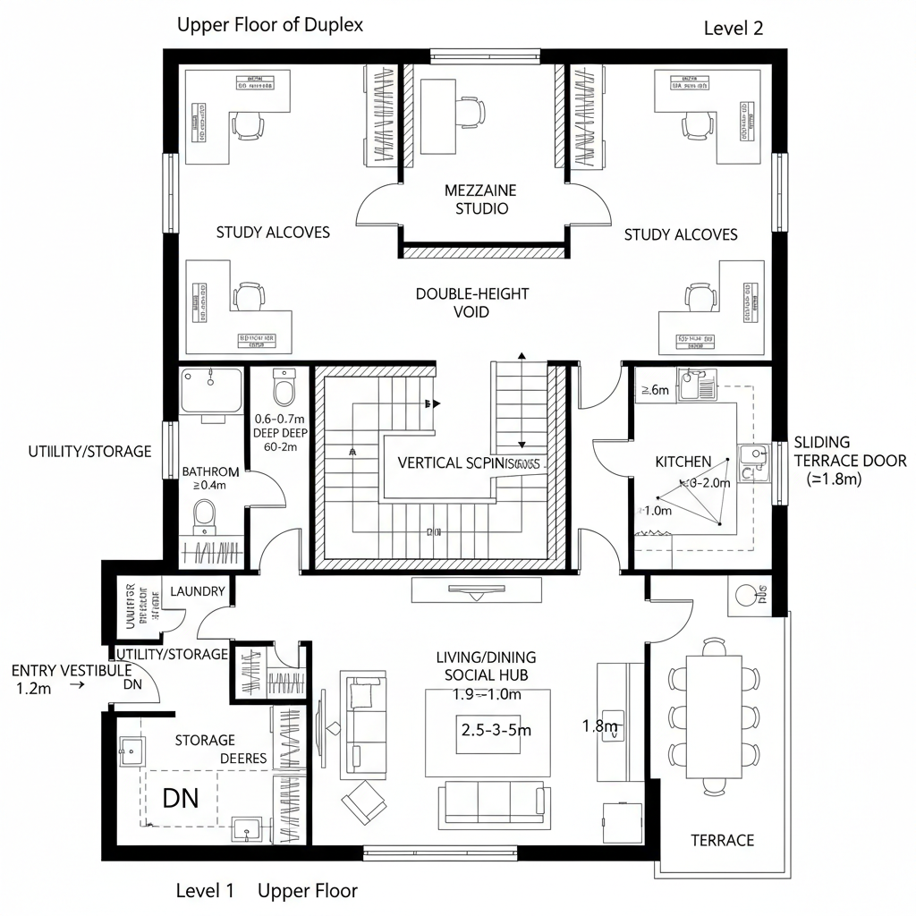 Designing a Revit Five-Floor Plan for Future Living