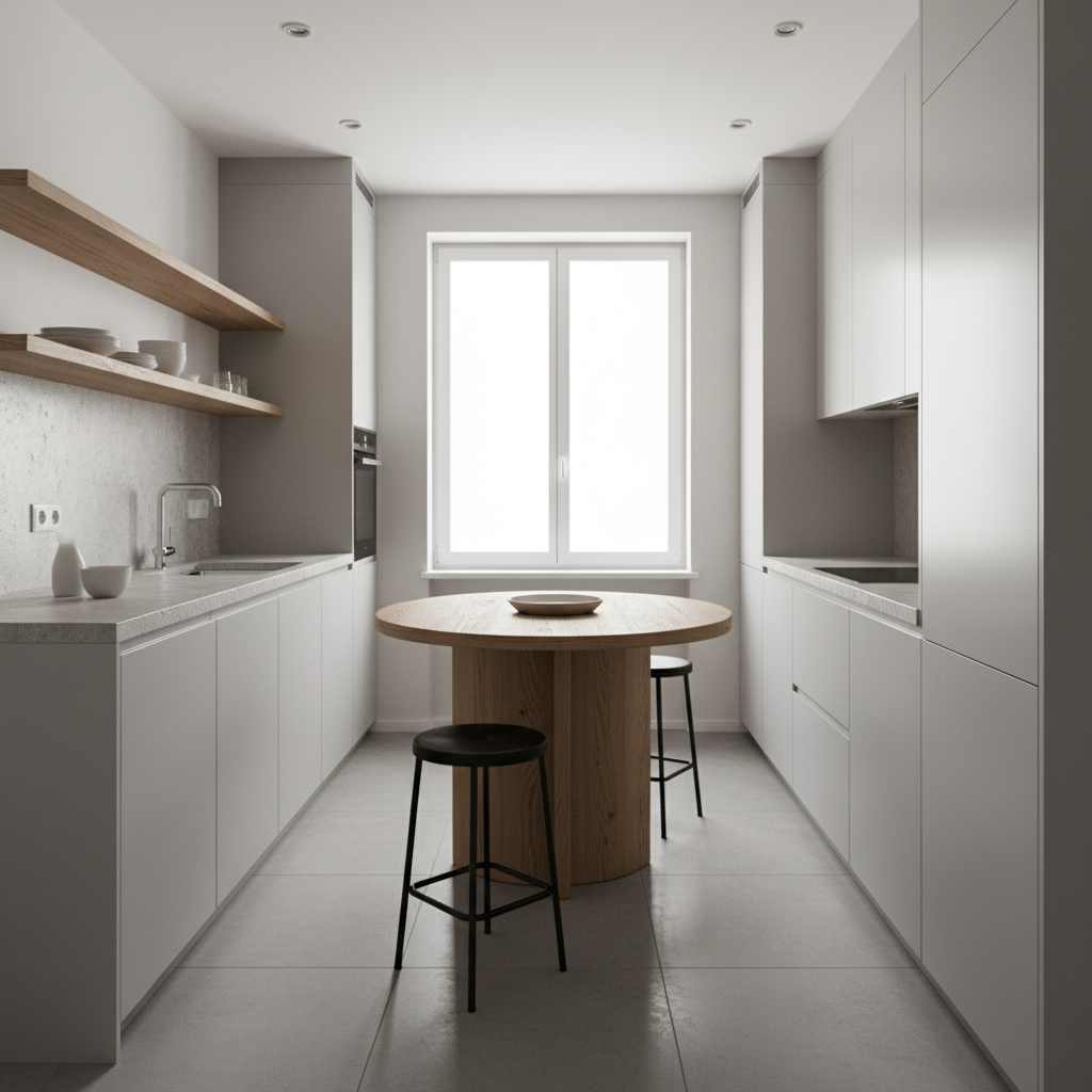 Common Problems When Adding a Middle Table to a Small Kitchen