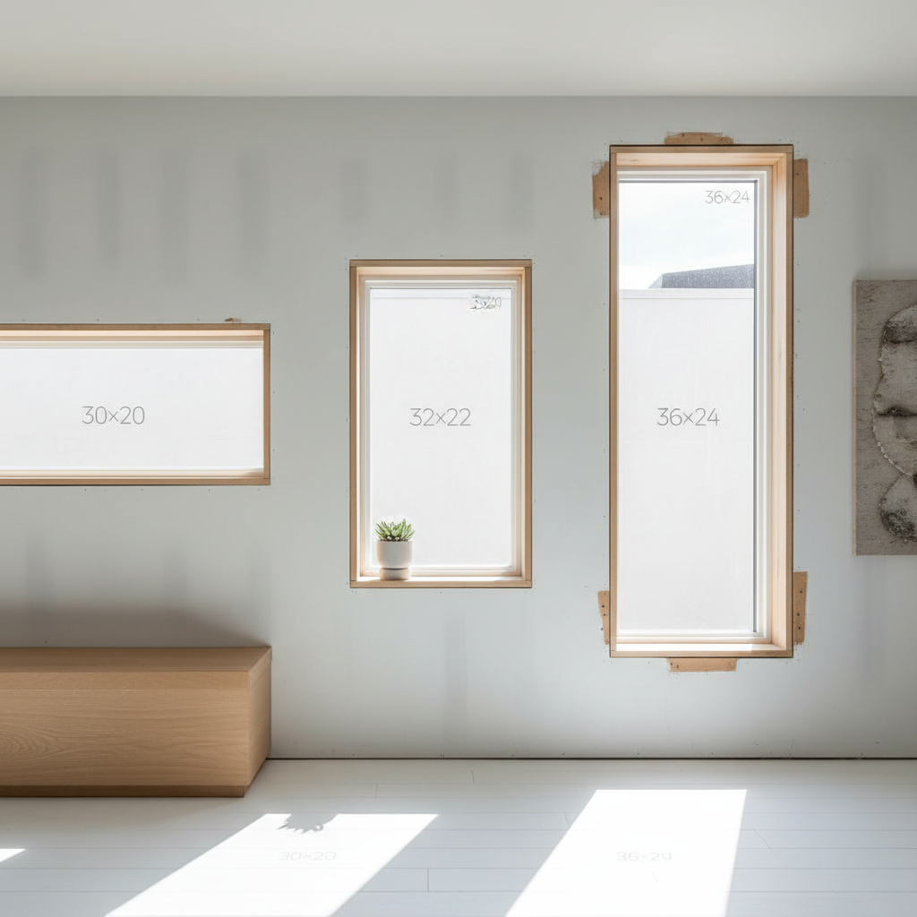 32 x 22 Window vs 30 x 20: Which Fits Your Opening?