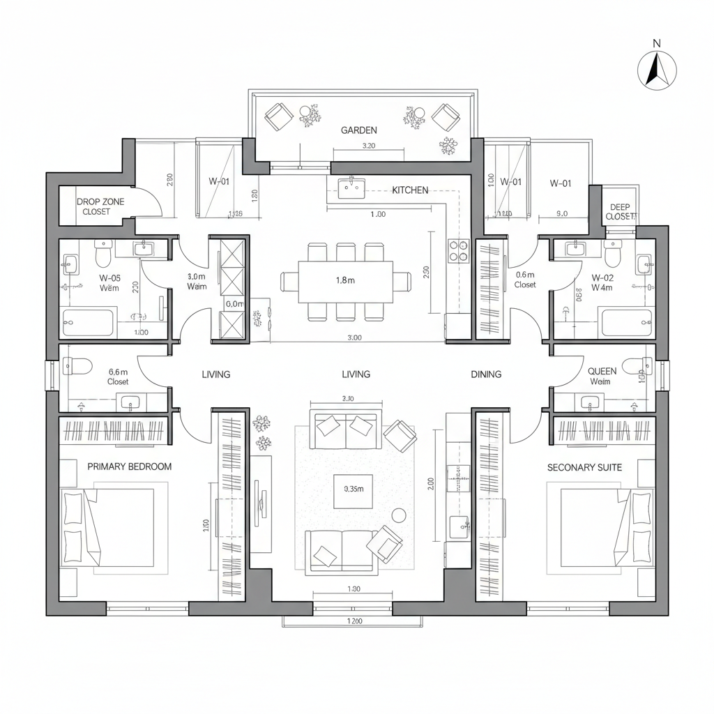 Future Interfaces: 2 Bedroom House Floor Plans