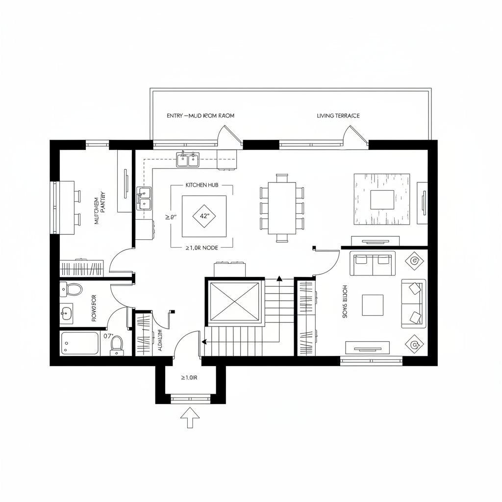 G-2 Floor Plans at 2400 sq.ft | Future-Ready Residential Interface