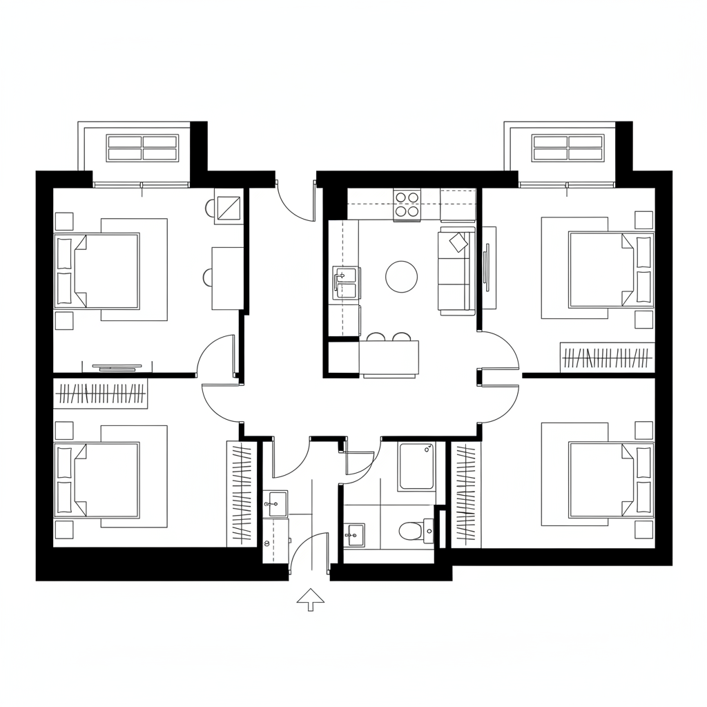 Verve Apartment 2nd Floor J Plan – Future-Living Layouts