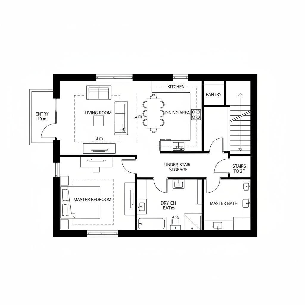 Design Basics: House Plans with Master on Main Floor