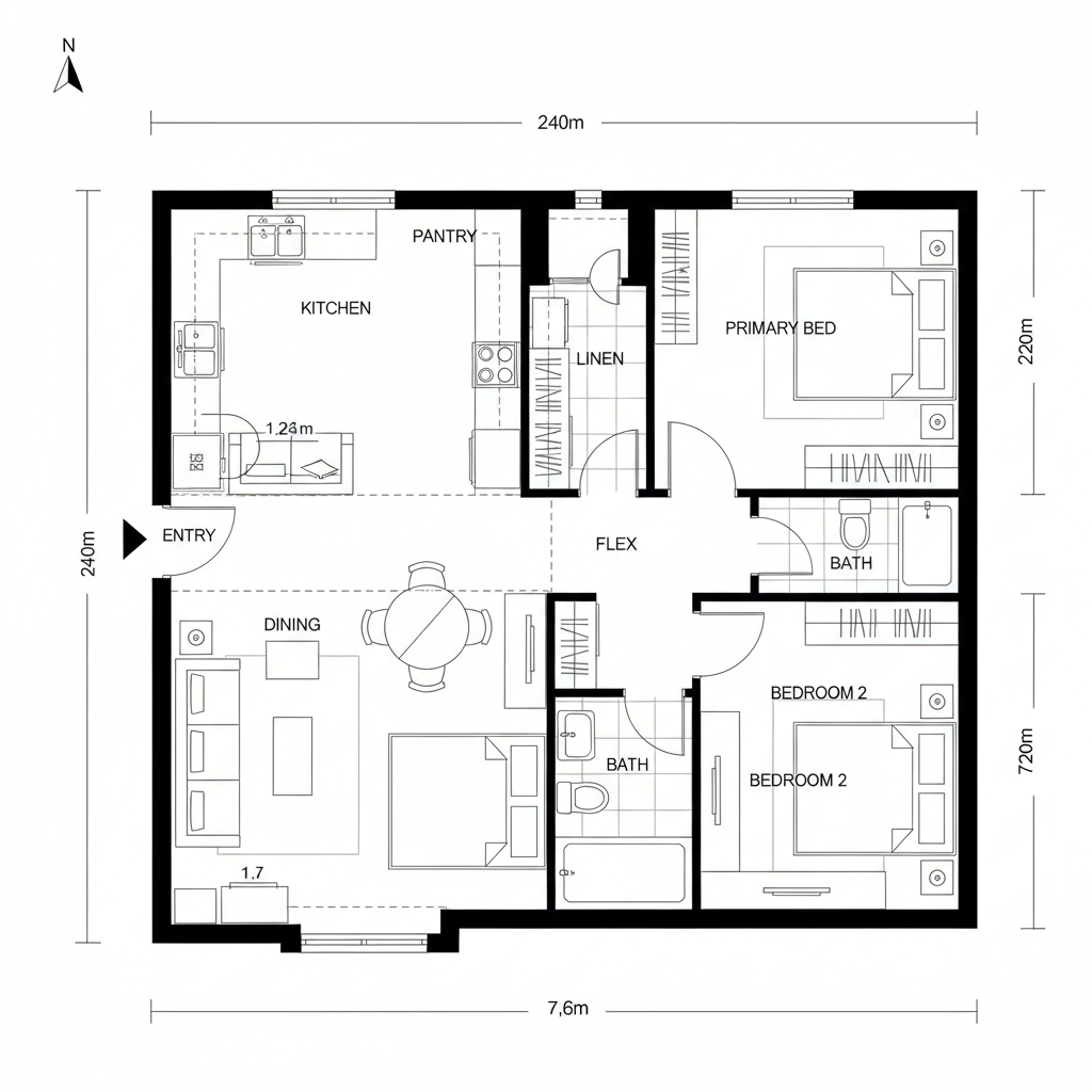 Small-Area 3-Room House Plans—Future-Ready Layouts
