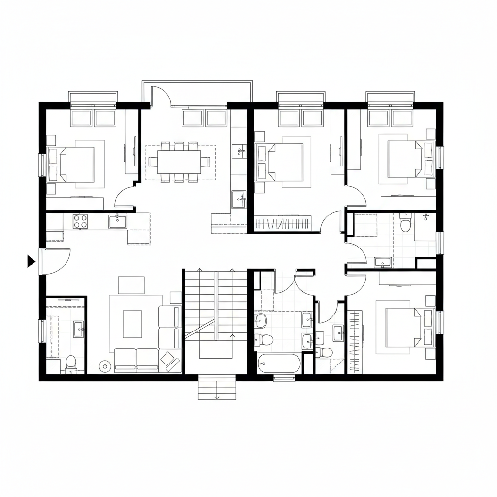 Two-Story House Plan Design for Future Living