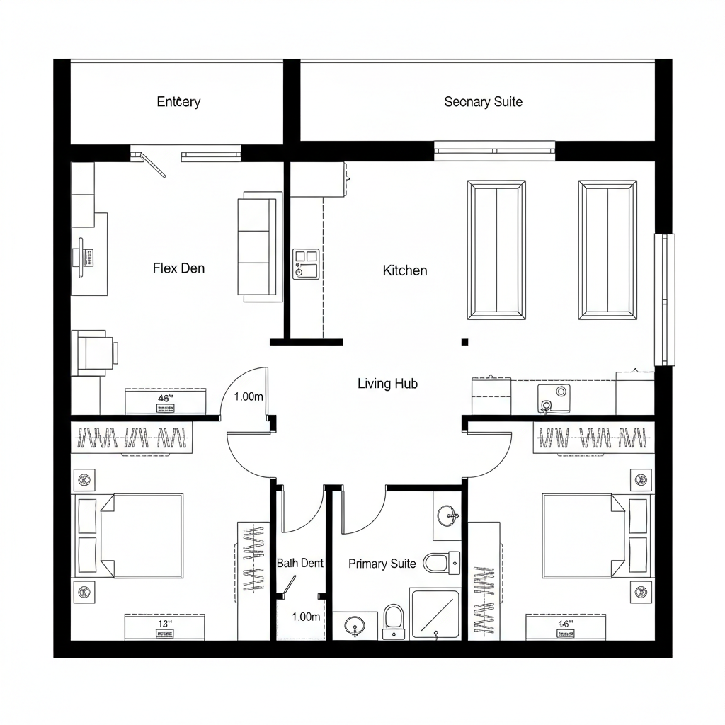 Apex Golf Avenue 2 Floor Plan — Future-Ready Spatial Interface