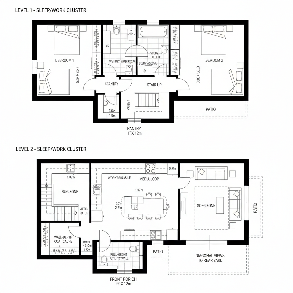 Simple 2-Storey House Designs & Floor Plans | Future-Ready Layouts