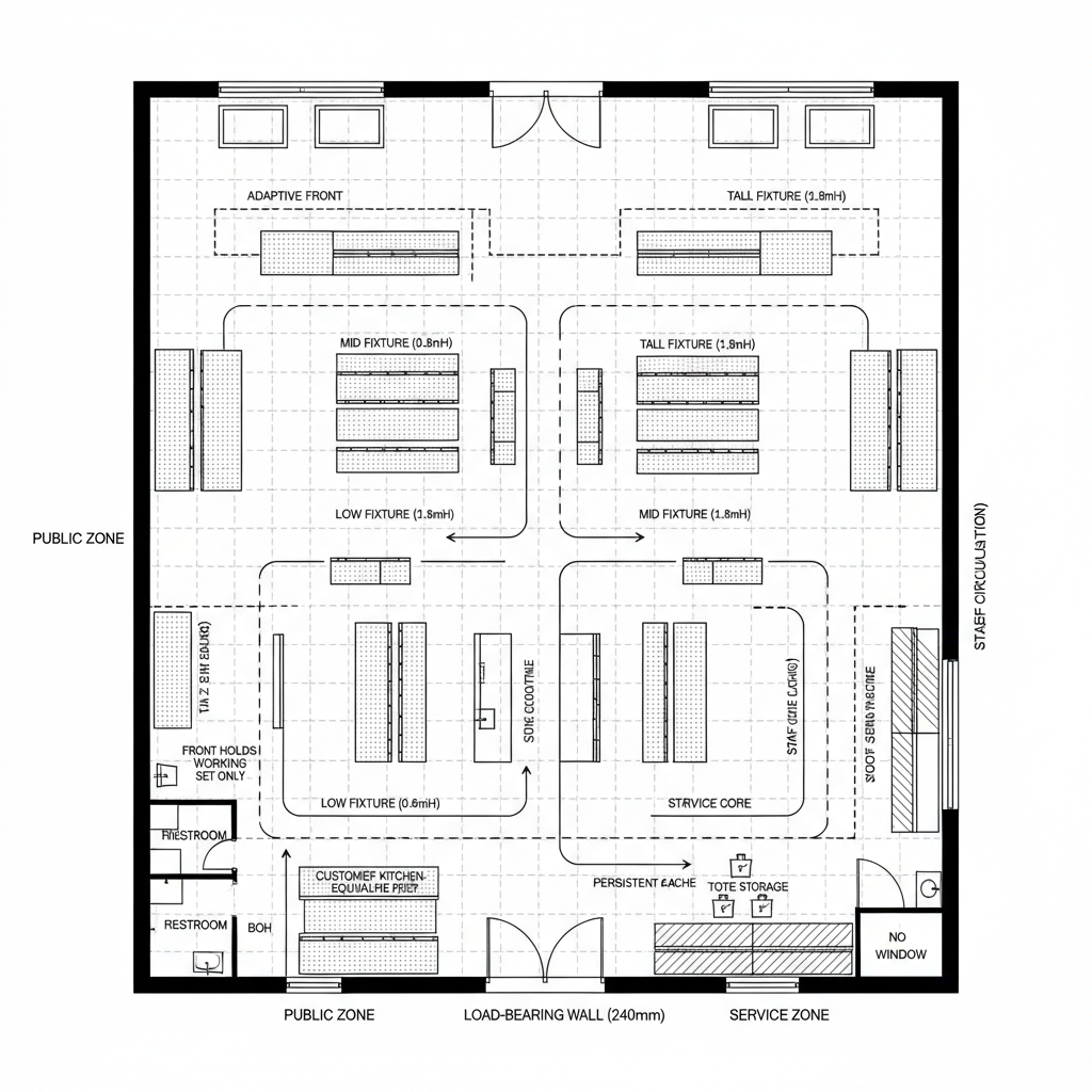 Simple Store Floor Plan — Future-Ready Retail Layouts