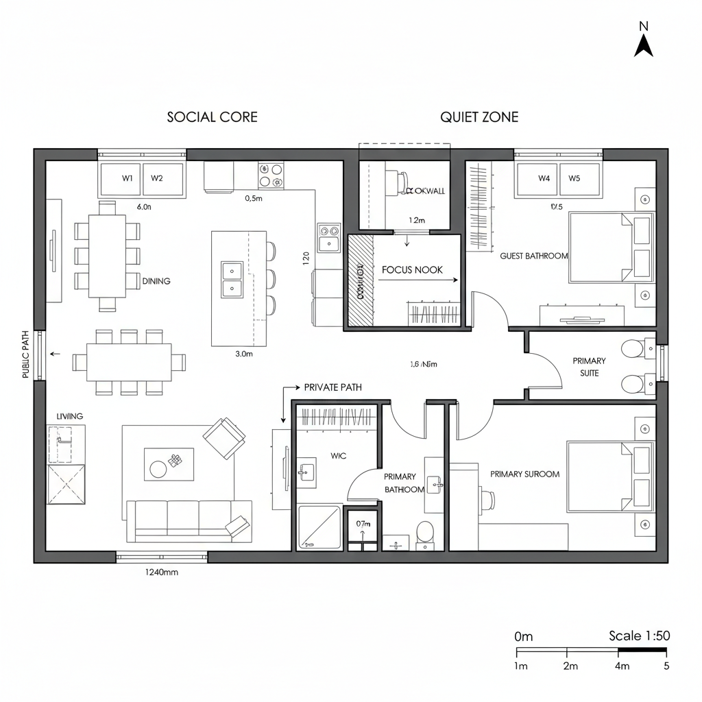 Simple Open Floor House Plans—A Designer’s Future Lens
