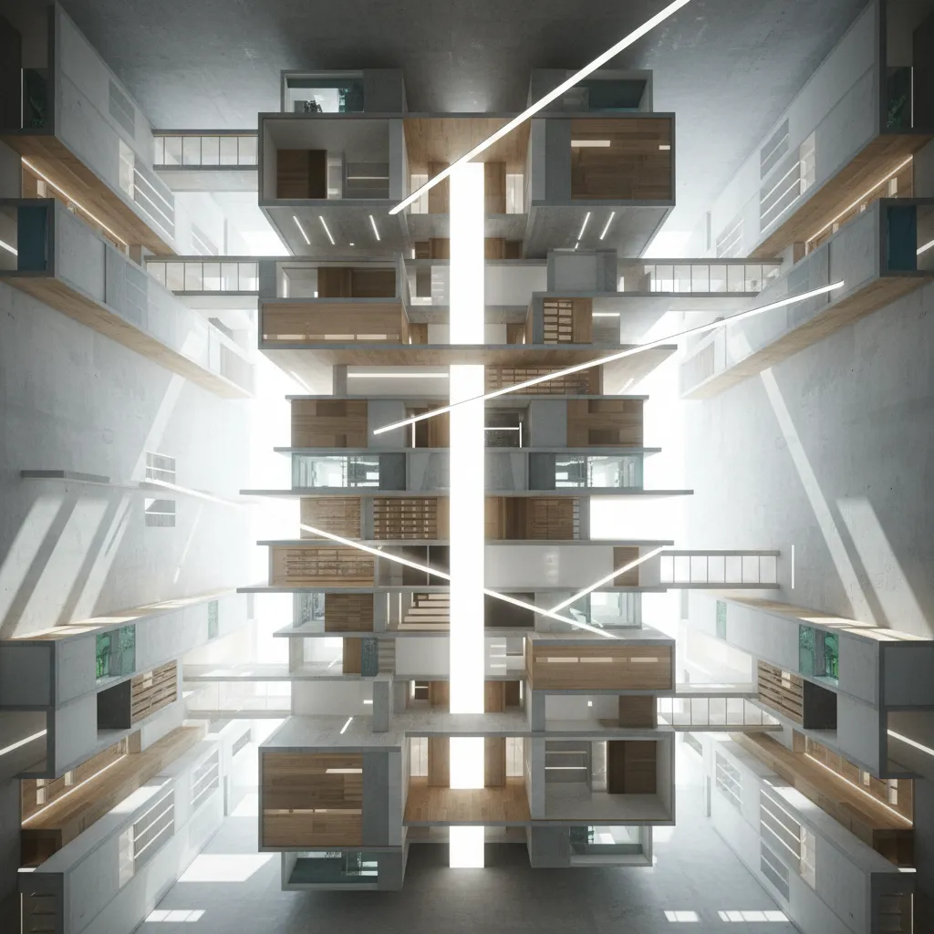 Designing a Revit Five-Floor Plan for Future Living