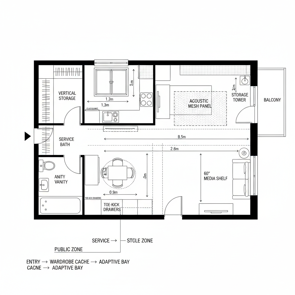ATS Pristine Phase 1 Floor Plan: Future-Proof Spatial Interface