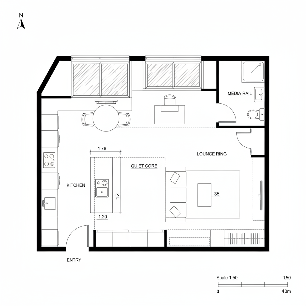 Frankford Studio Apartment Floor Plans—Future-Ready Micro Living