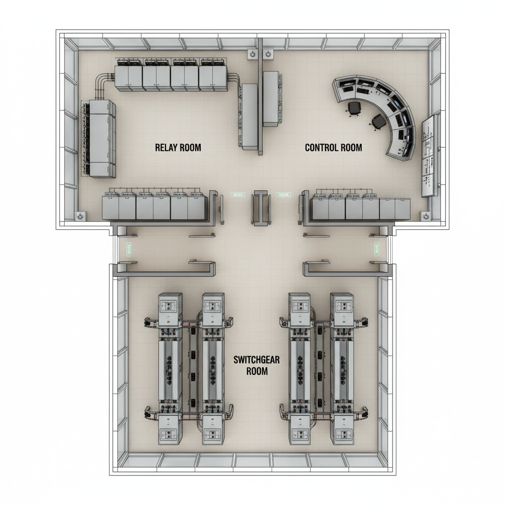 Confused by Relay Room vs Control Room vs Switchgear Room?