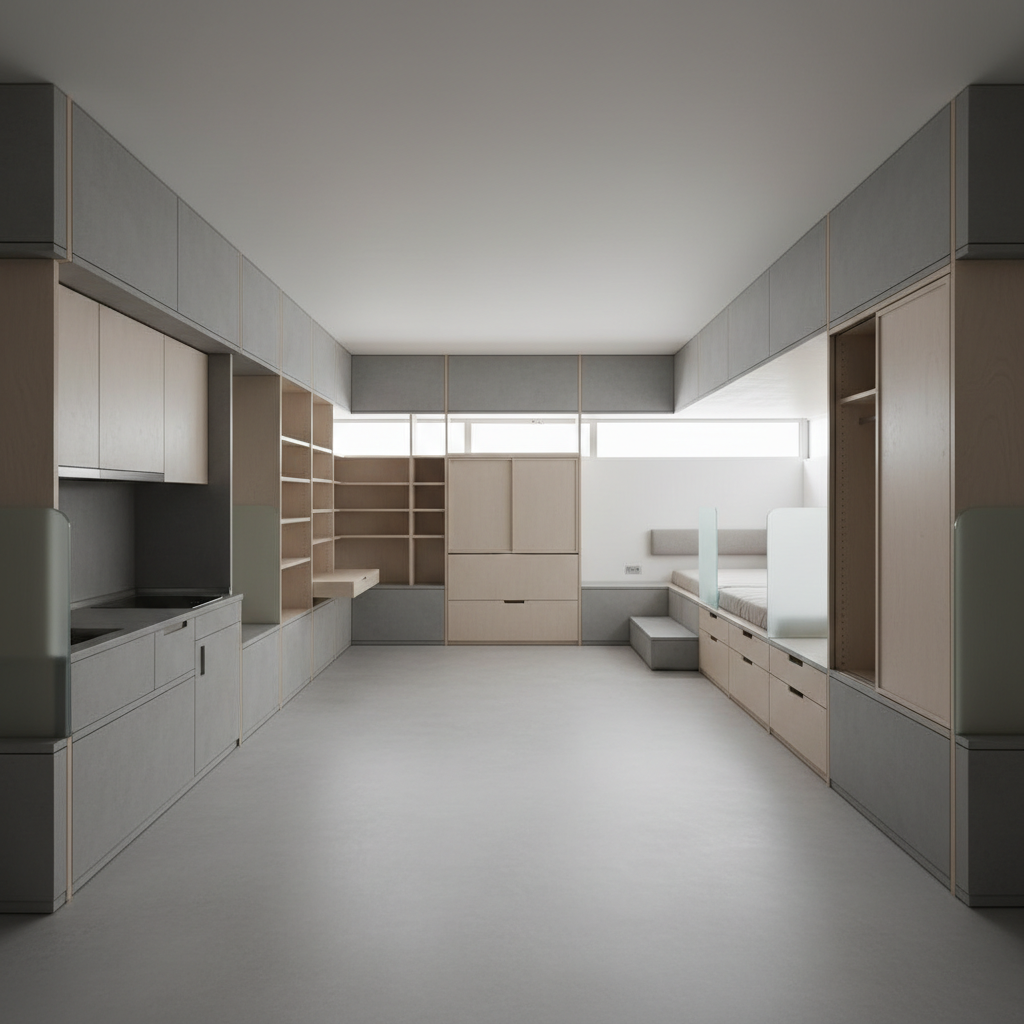 Telida 1 Room Floor Plan: 3 Layouts That Fix Small Space Flow