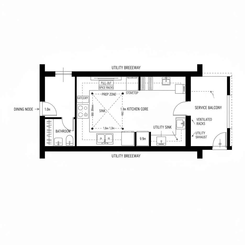 Future-Ready 5-Room Builder Floor Plan in Delhi