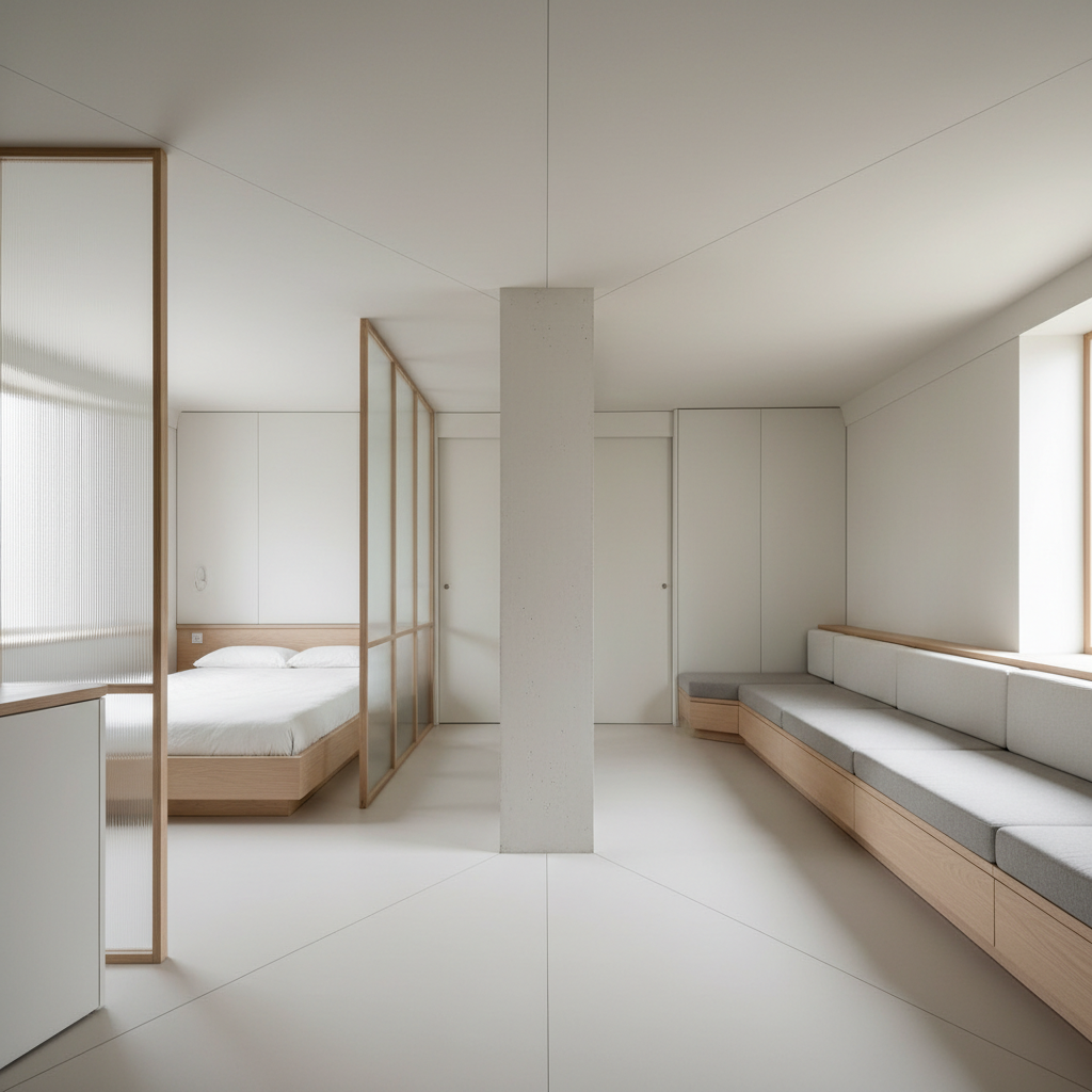 1-Bedroom Tiny House Floor Plans: Future Interface for Compact Living