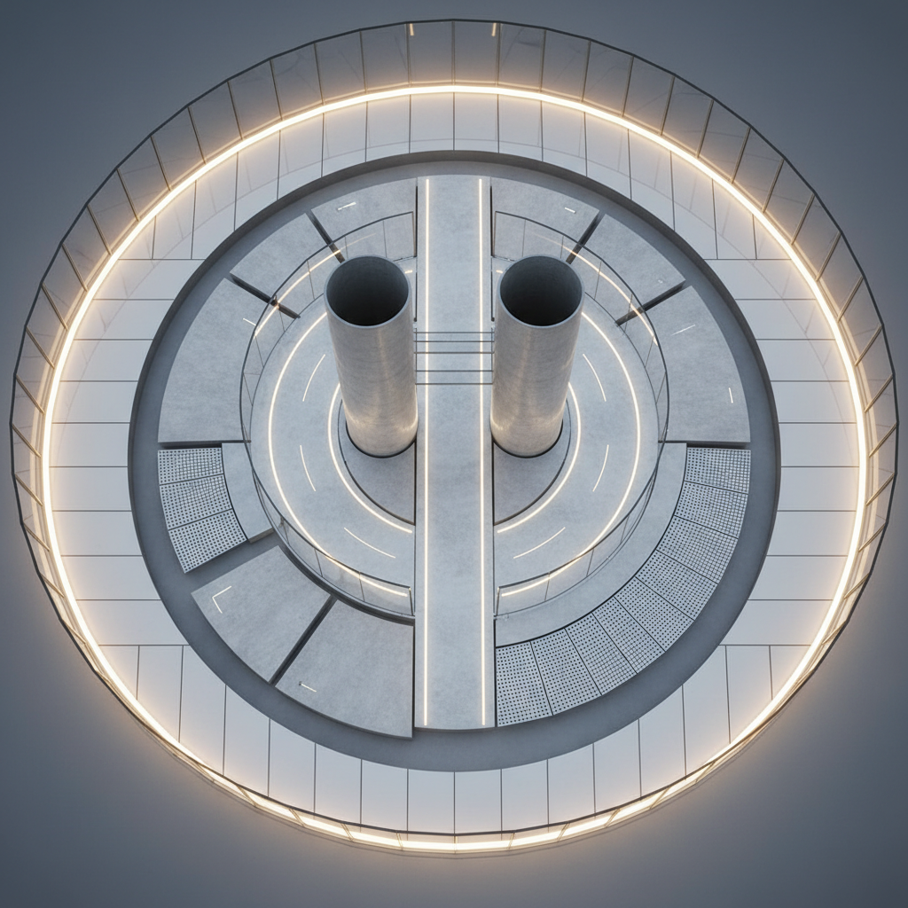 Multi-Storey Tower Floor Plate Concept—A Future-Ready Interface