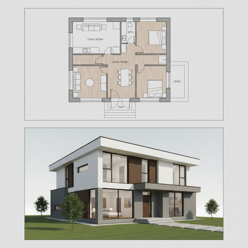 Denah 2D Rumah: Panduan Layout yang Efisien