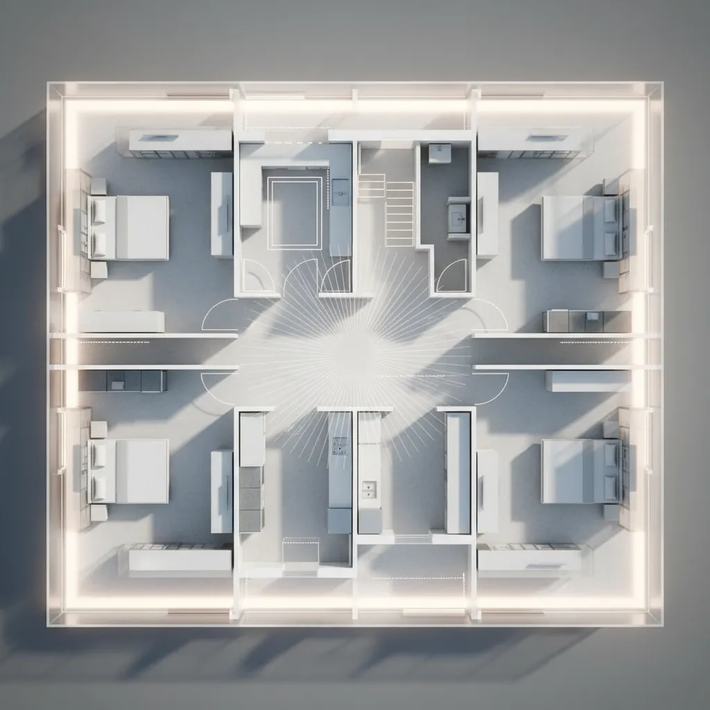 Tulip Violet 3-BHK Floor Plan — A Futurist Designer’s Interface Read