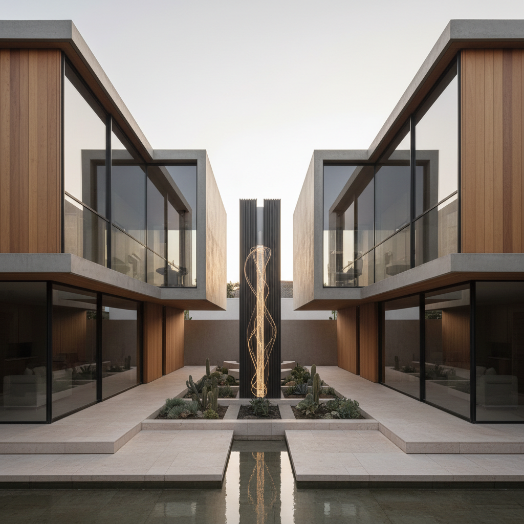 Designing Two-House Floor Plans: Future Interfaces for Parallel Living