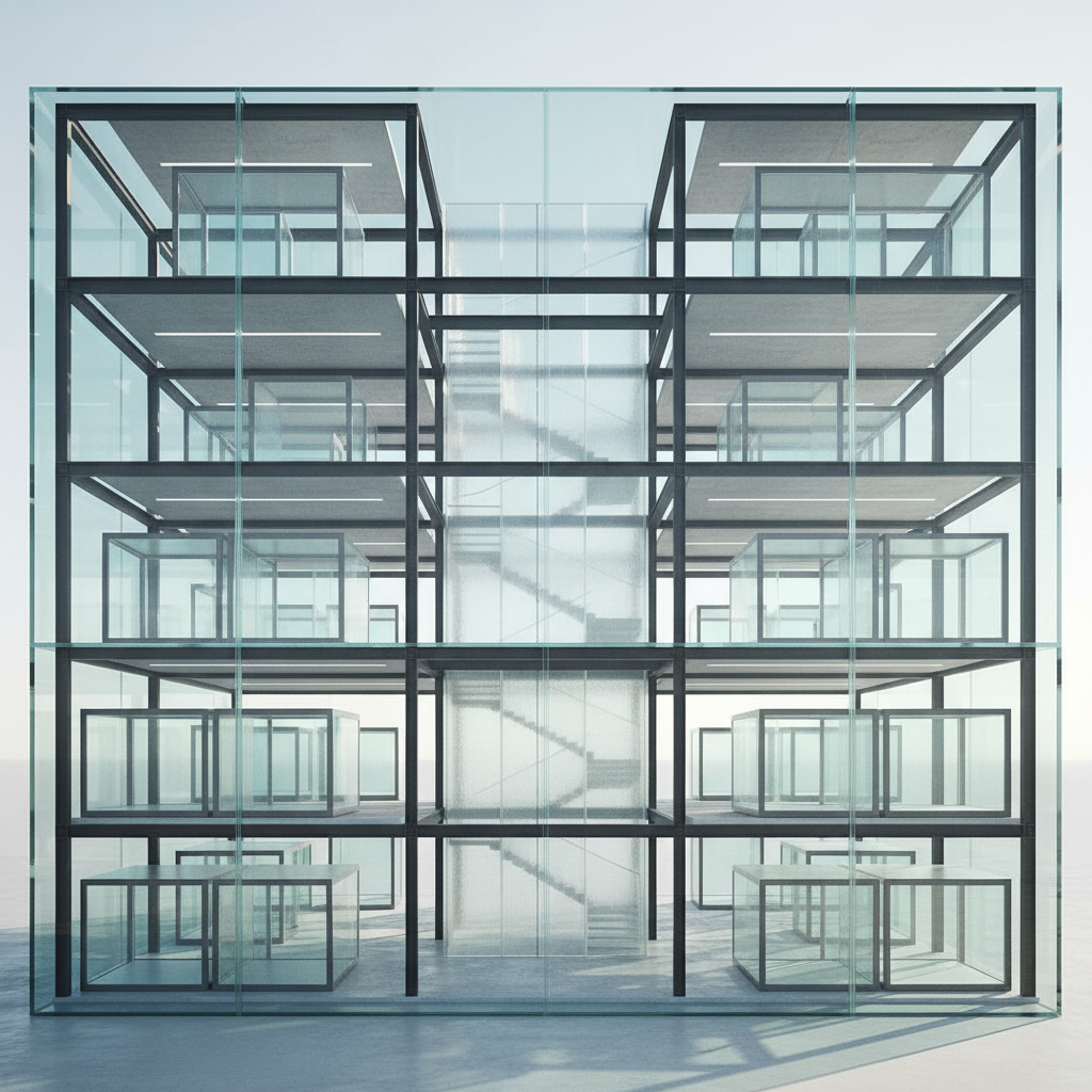 Two-Story Commercial Building Floor Plans – Future-Facing Design