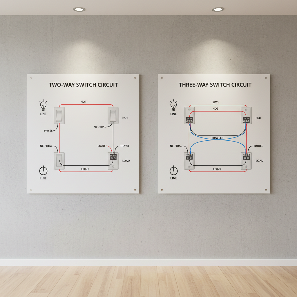 Two Way vs Three Way Light Switch: Why Your Switch Isn’t Working