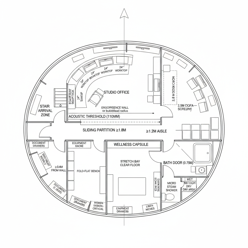 Boeing 747-8 VIP Floor Plan as Future Home Interface