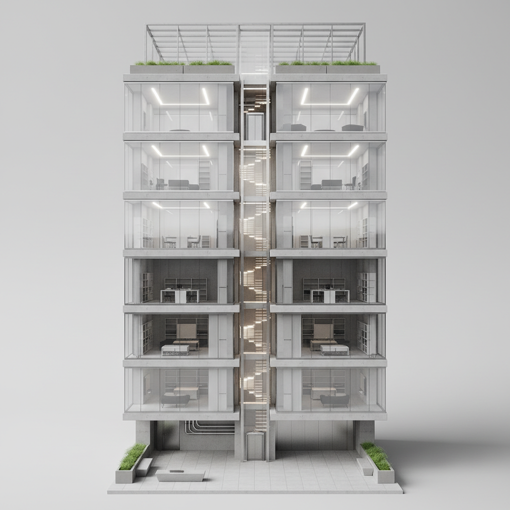 5 Floors Building Plans: Fix Stairs, Storage, and Flow