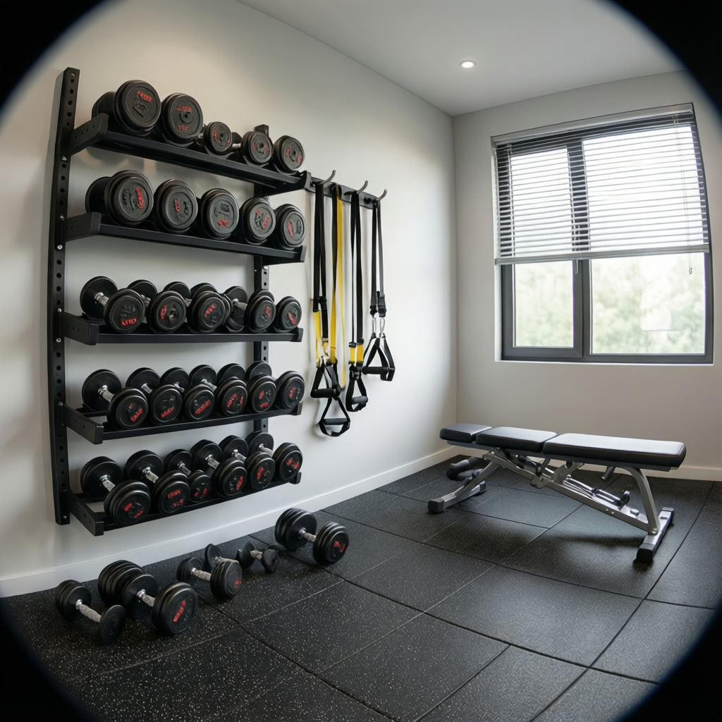Small Home Gym Layout: Fix a Cramped Workout Room