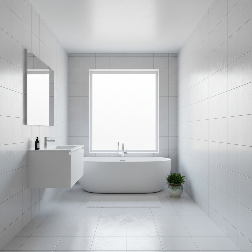 White Bathroom Tiles Look Dull? 5 Habits That Keep Them Bright